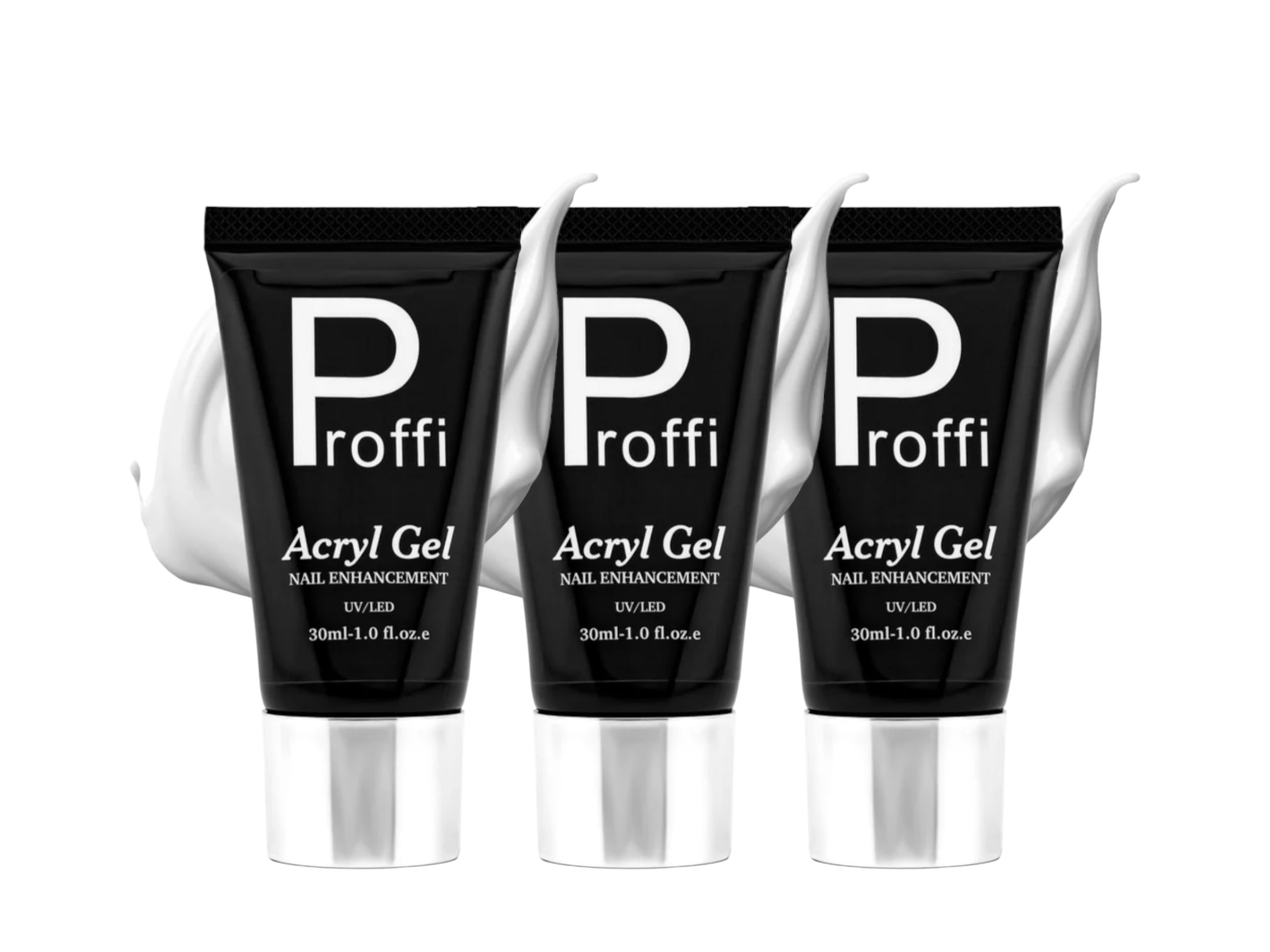 Acryl Gel Set 001-Milky White – ProffiUsa